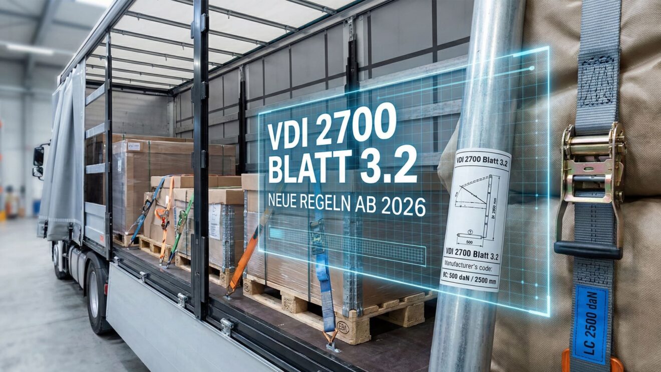 Ladungssicherung VDI 2700 Blatt 3.2: Was ändert sich?